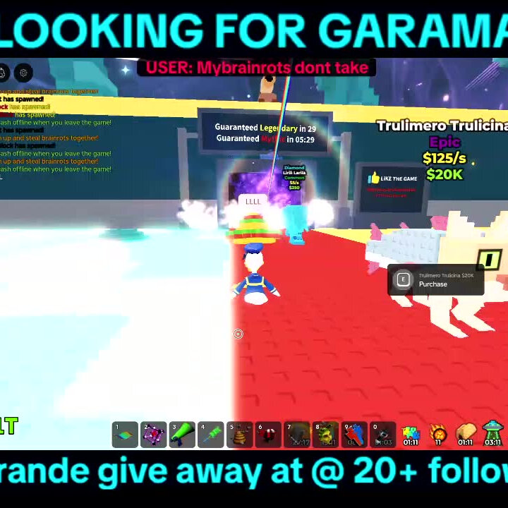 Sab trader_6 7 (@steal.a.brainrot..67) is LIVE - TikTok LIVE
